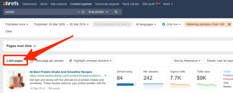Ahrefs Content Explorer 2.0: Rebuilt From Scratch (With New Features)