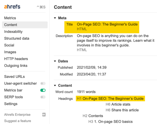 On-Page SEO: What It Is + How to Do It (Checklist Included)