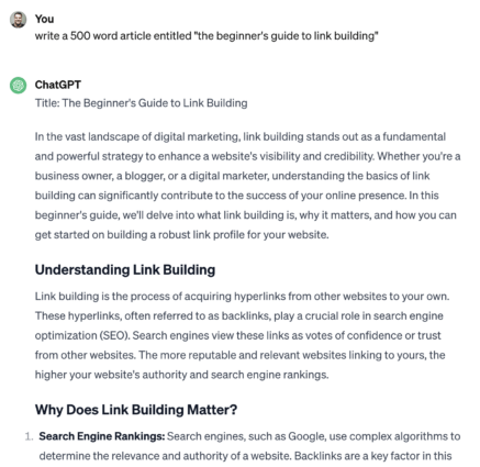 ChatGPT for SEO? You're Using It Wrong.