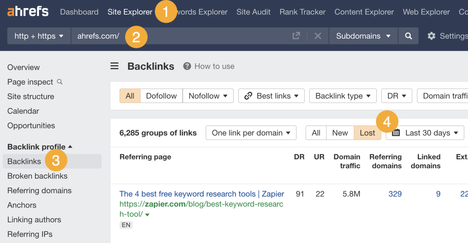 Link Reclamation: How to Find and Reclaim Lost Backlinks