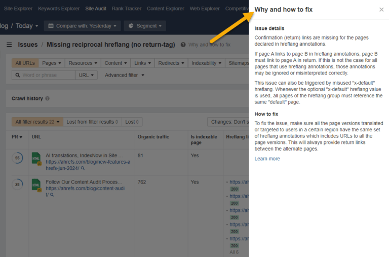 A Free Website Crawler from Ahrefs