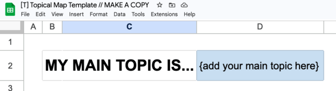 How to Build an SEO Topical Map (With Template)