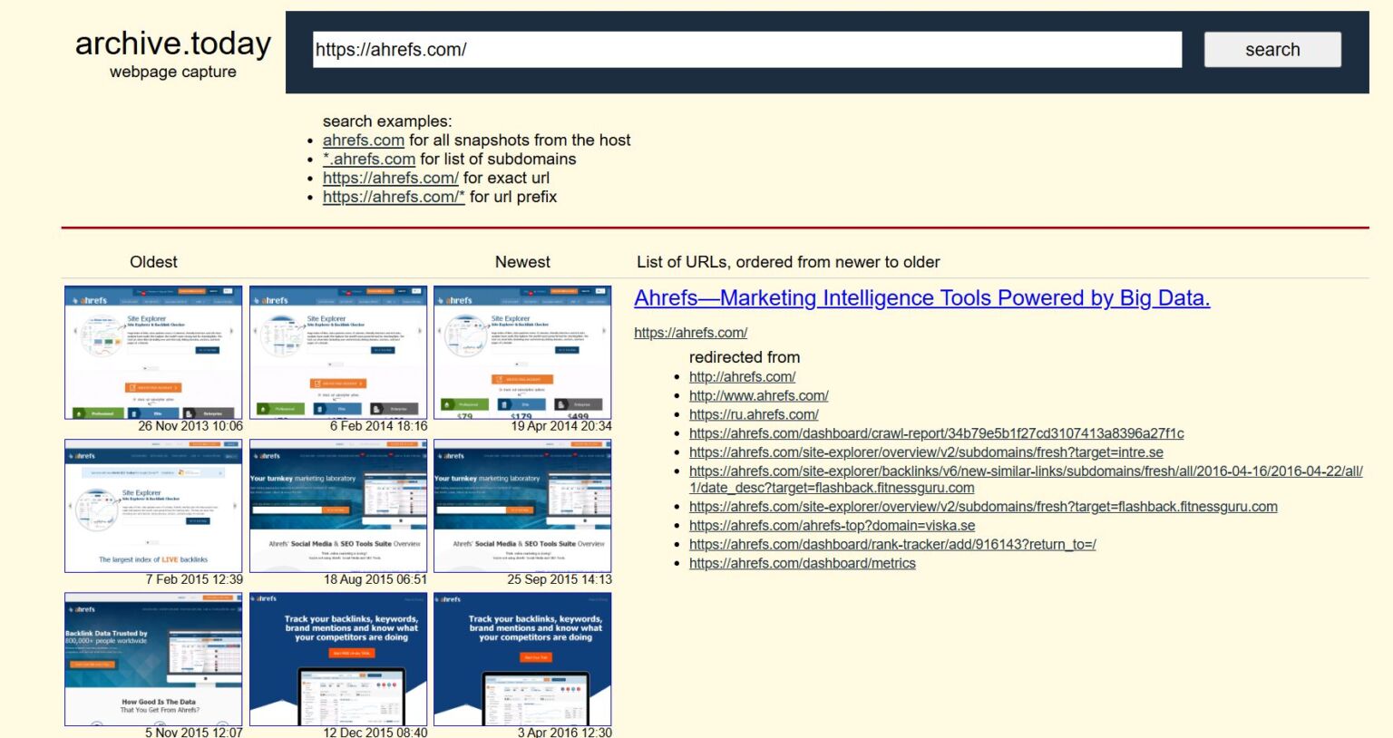 My Favorite Wayback Machine Alternatives