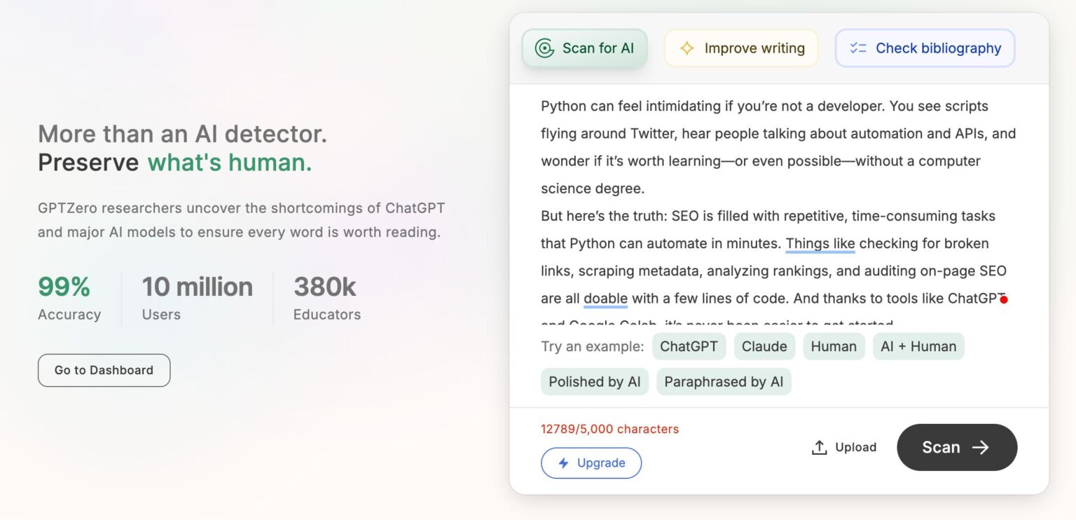 The 8 Best AI Detectors, Tested and Compared