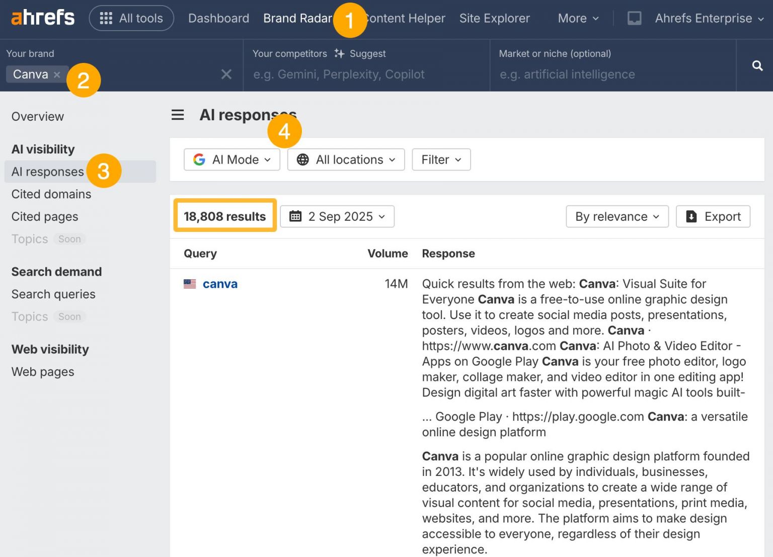 100 Most Cited Domains in Google’s AI Mode – blog.aimactgrow.com