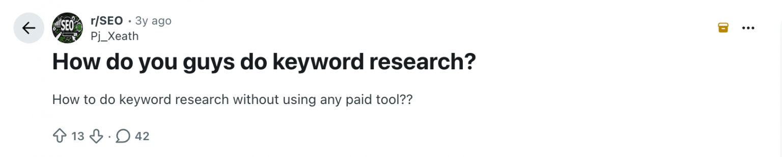 Reddit Keyword Research: 4 Methods to Find Keywords Your Competitors Miss